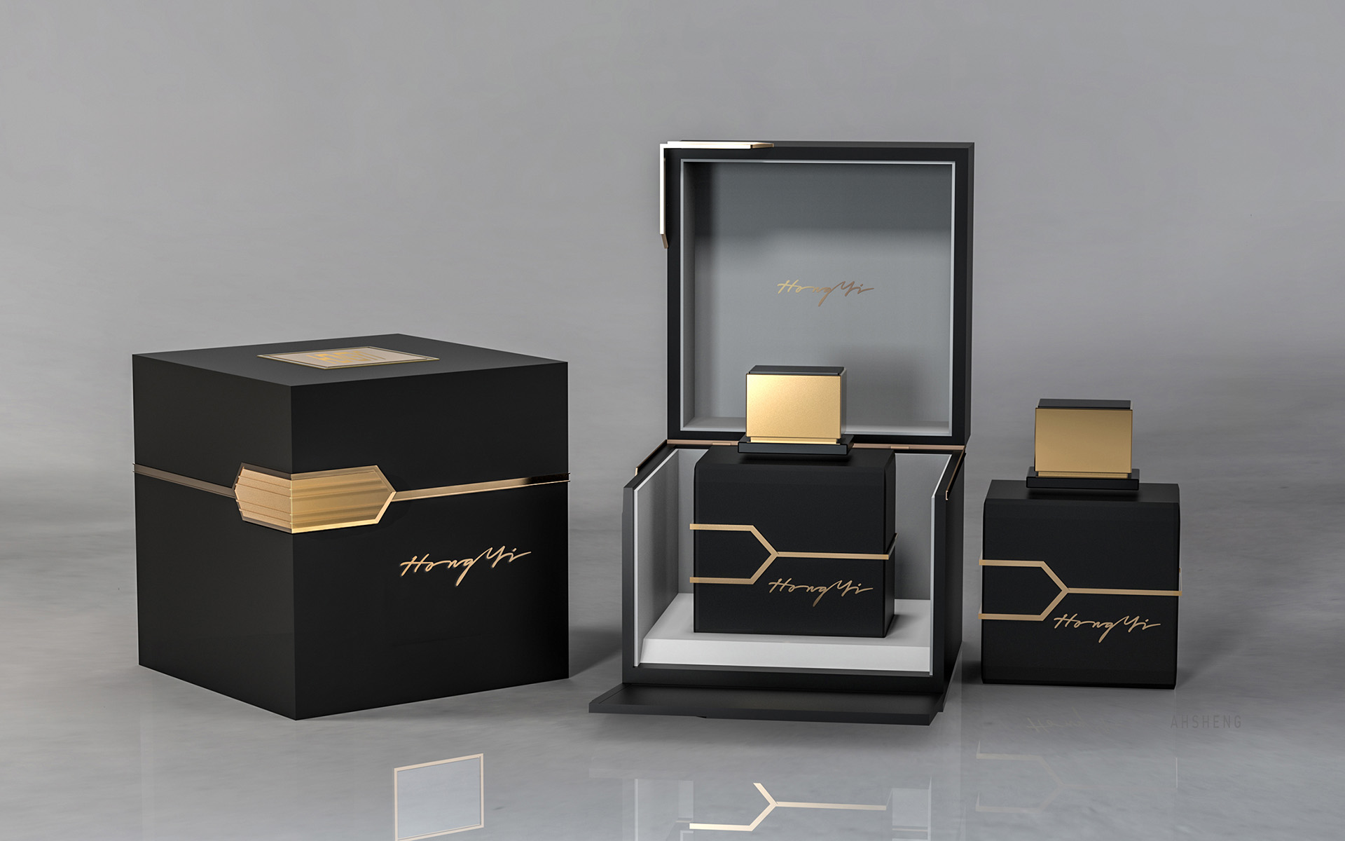 Inspiration of Perfume Box Design Ideas | Hongyi
