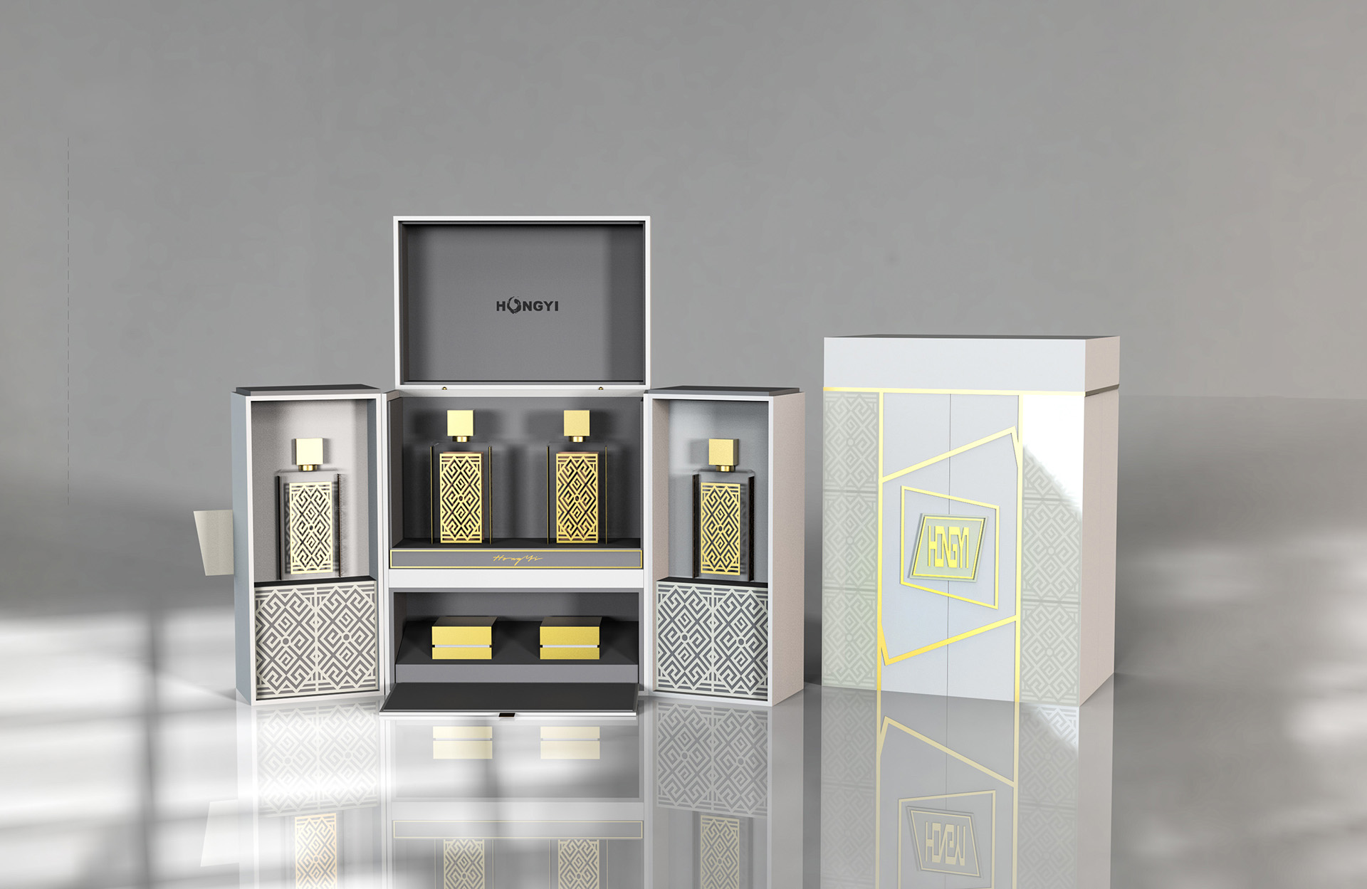Inspiration of Perfume Box Design Ideas | Hongyi