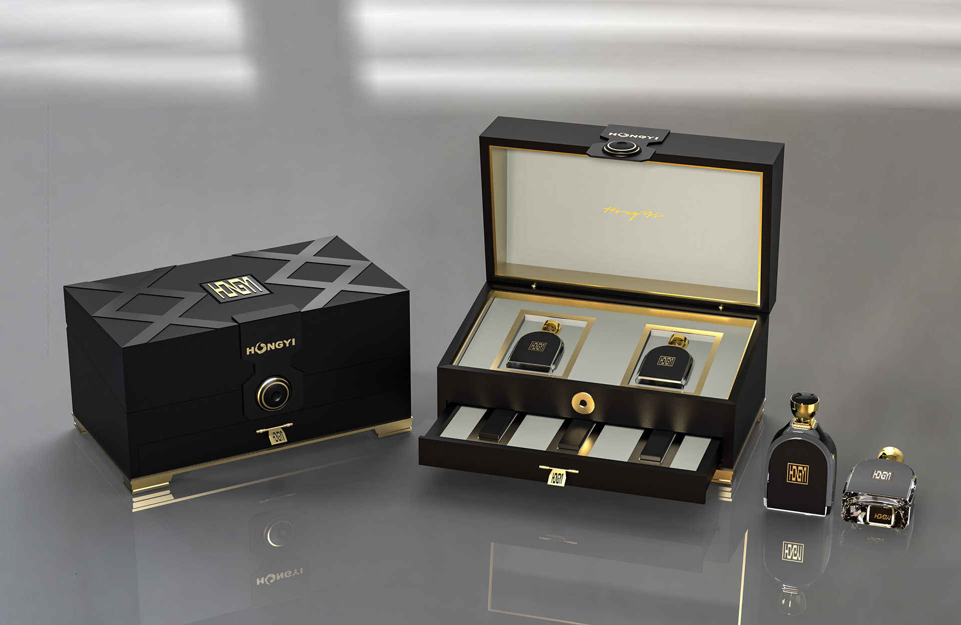 Inspiration of Perfume Box Design Ideas | Hongyi